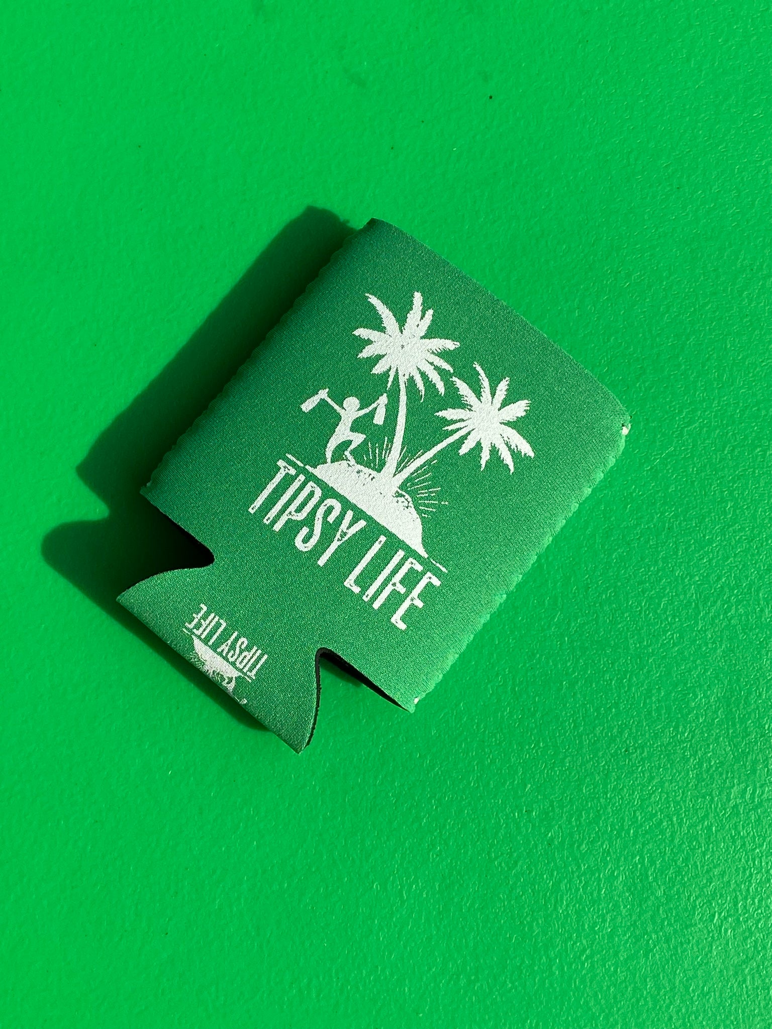 Coozie Neon Green – The Tipsy Life